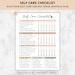 Self Care Checklist Bundle Printable,daily ,editable Self-care Planner ...