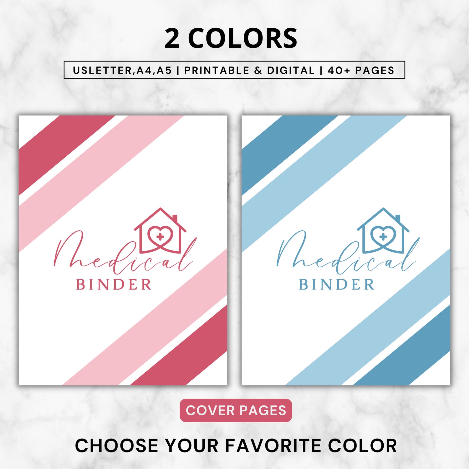 Family Medical Binder Printablehealthcare Planner - Etsy