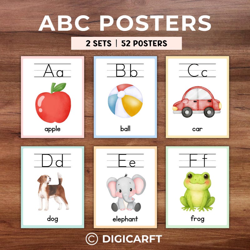 Abc Poster - Etsy