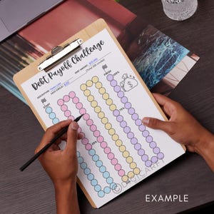 Debt Payoff Challenge Tracker Printable,debt Payment Planner,budget ...