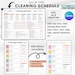 Ultimate Cleaning Schedule Bundle Editable,cleaning Planner Bundle A4 ...