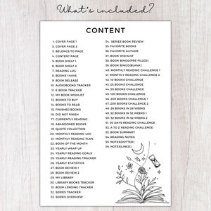 Book Reading Planner Bundle Printable,reading Planner 2025,printable ...