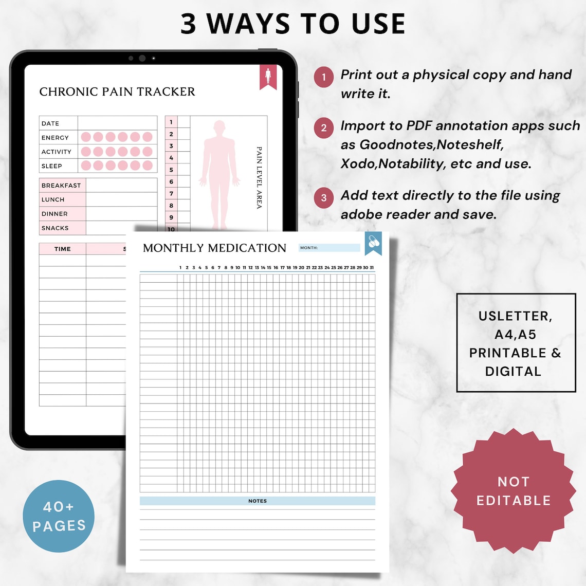 Family Medical Binder Printablehealthcare Planner - Etsy