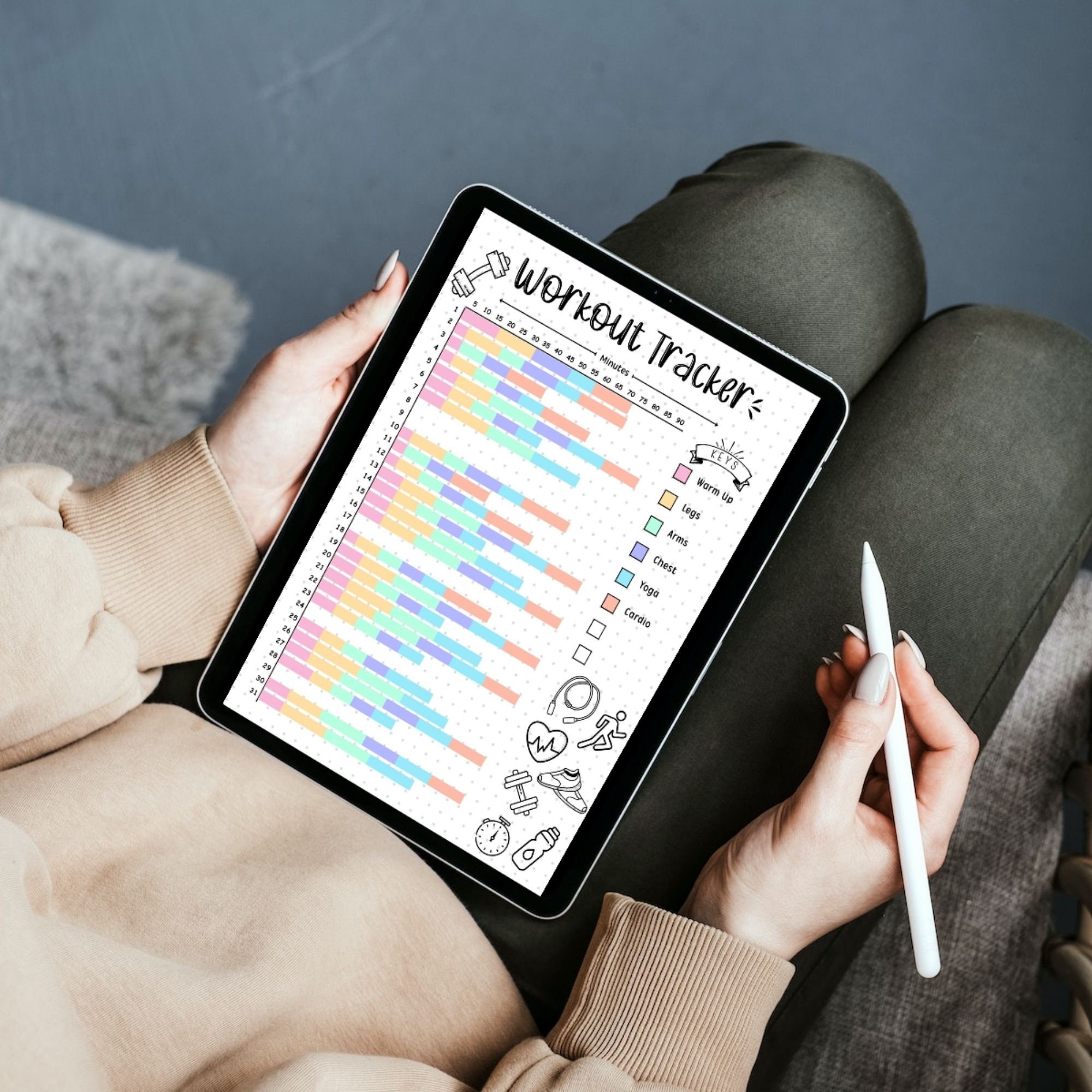 Monthly Trackers Bundle Printable A5 Bullett Journal Pages,this Month ...