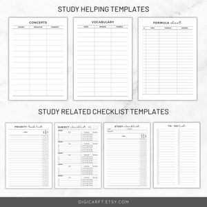 Ultimate Printable Student Planner 2023 2024,college Academic Student ...