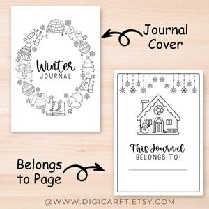 Winter Journal Bundle Printable,winter Planner Kit,winter Bucket List ...