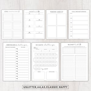 Ultimate Goal Planner 2024 Printable,daily,weekly,monthly,yearly ...