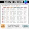 Younger Kids Chore Chart Digital Download - Etsy
