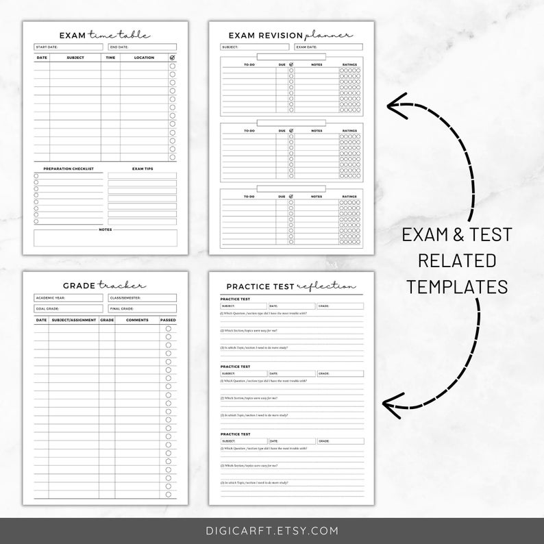 Ultimate Printable Student Planner 2023 2024,college Academic Student ...