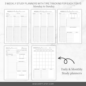 Ultimate Printable Student Planner 2023 2024,college Academic Student ...