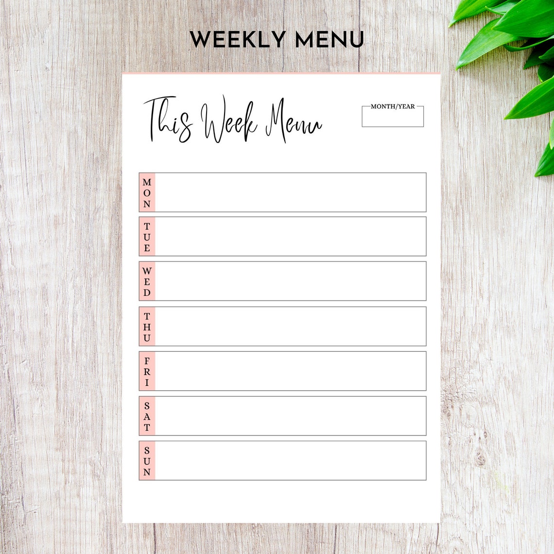 Kitchen Inventory Printable Food Inventory Pantry Inventory - Etsy