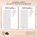 Rate My Day Tracker Journal Pages Printable,rate My Day Planner ...