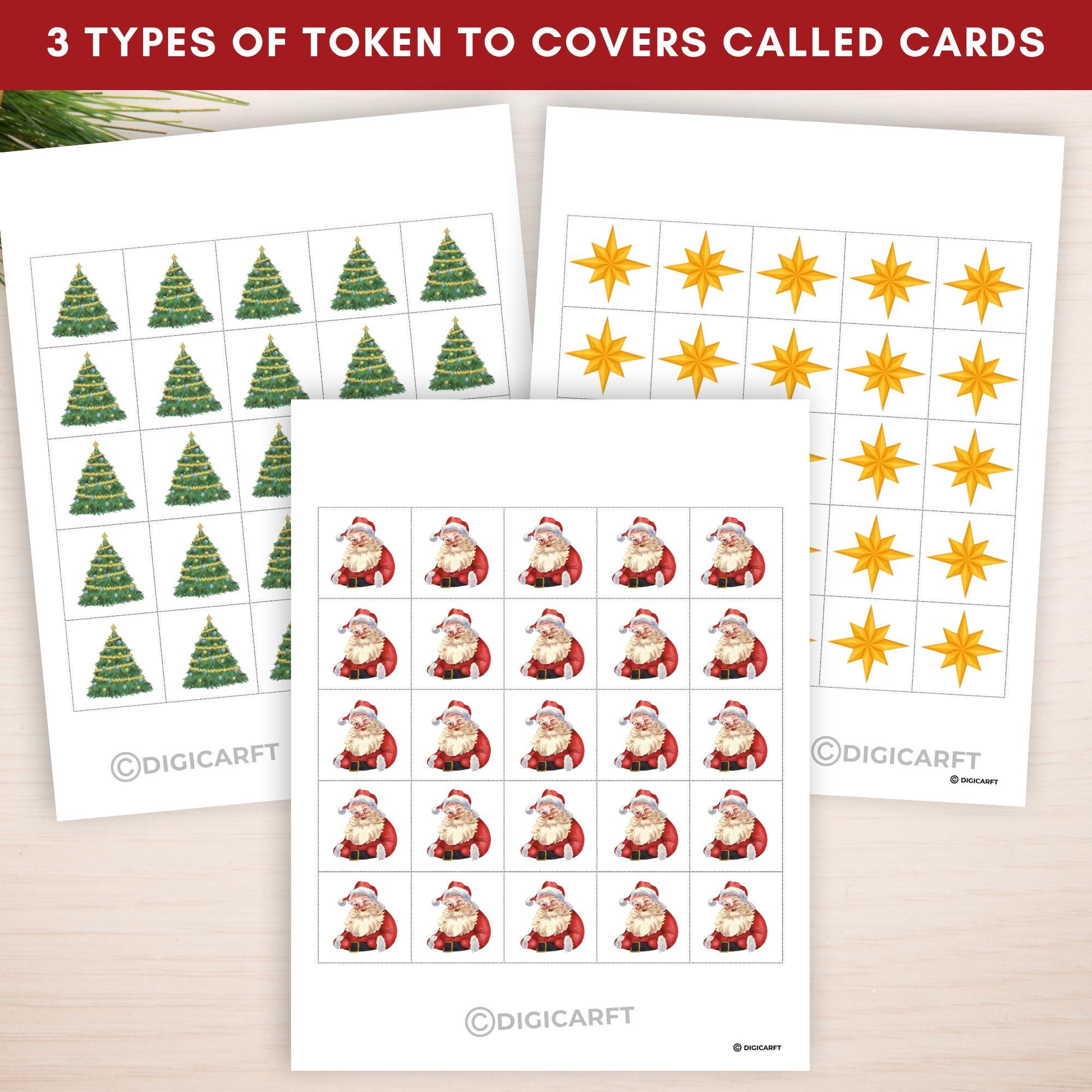 Christmas Bingo Games for Adult,christmas Bingo Cards,holiday Bingo ...