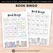 Editable Bookish Bingo Printable | 25+ Canva Templates | Reusable ...