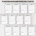 12 Month Calendar Pages A5 Journal Monthly Calendar Planner With Goals ...