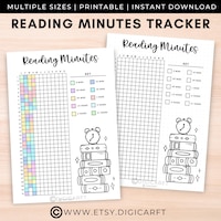 Minimalist Printable Reading Challenge, 52 Books in 52 Weeks Challenge ...