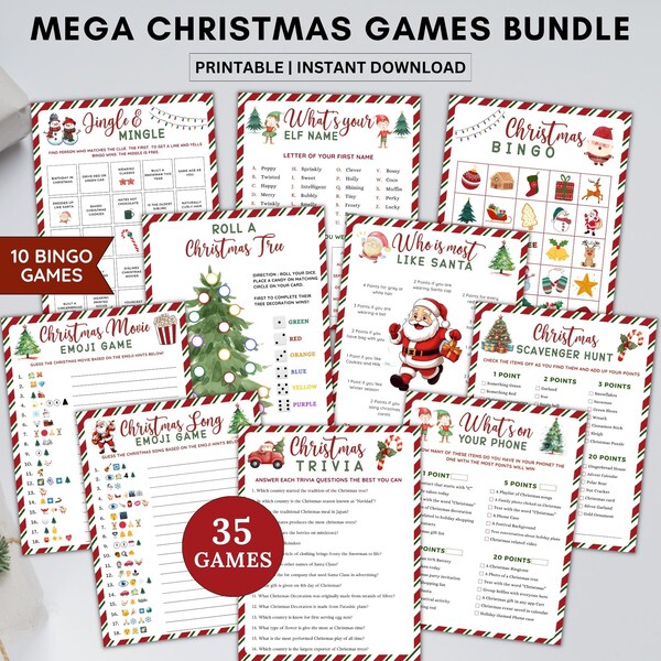 Christmas Movie Jeopardy - Etsy