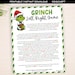 Grinch Left Right Christmas Game,christmas Pass the Present Game Story ...