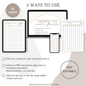 Ramadan Planner Bundle Printable,ramadan Planner 2025,ramadan Planner ...