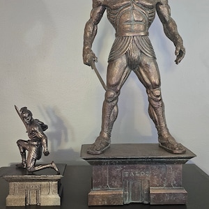 Talos Statue: Greek Mythology Bronze Giant, PLA Figure From Jason and ...