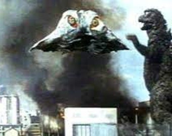 Hedorah / Smog Monster, Signed 11 X 17 Color Print by Darryl Young - Etsy