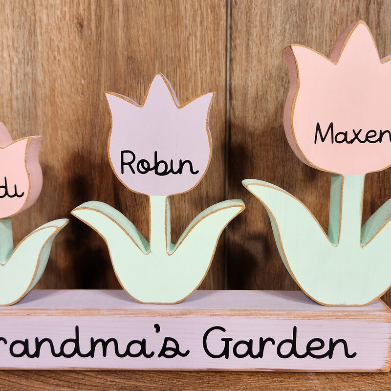 Wood Blocks Garden - Etsy