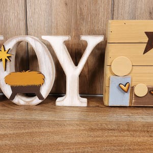 Rustic Wooden Nativity Set for Your Holiday Decor. Celebrate the ...