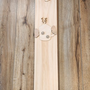 DIY Unfinished Winter Snowman Porch Board Kit - Etsy