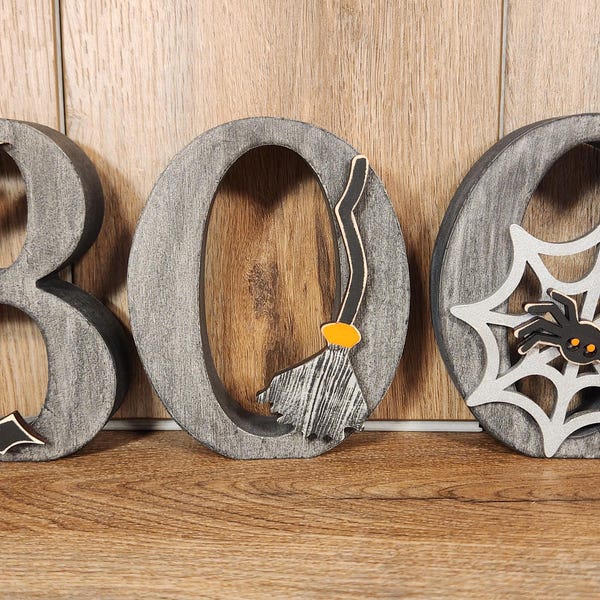 Wood Halloween Decorations - Etsy