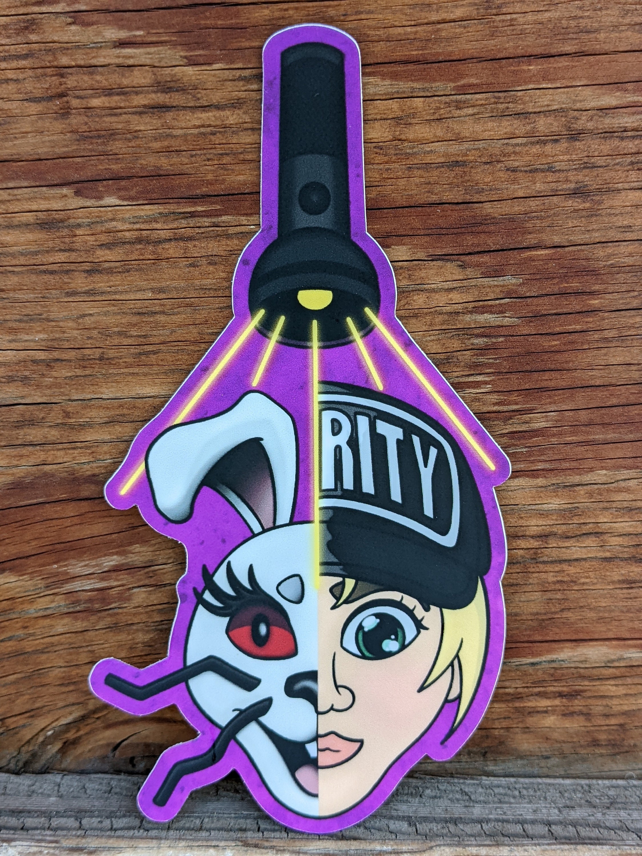 FNAF Security Breach Vinyl Stickers | Vanny/vanessa | Glamrock Freddy ...