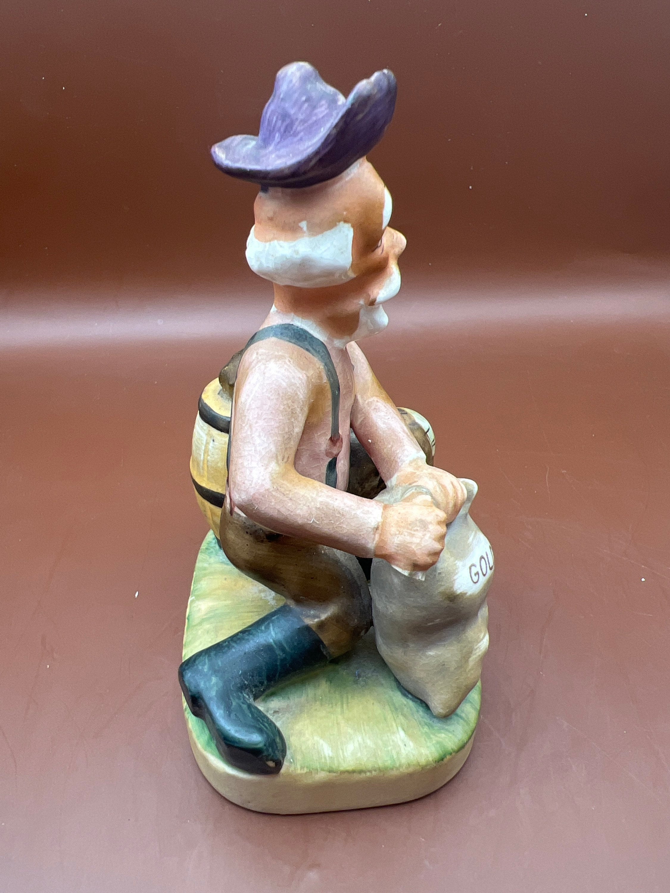 Vintage Rare Kelvin Sourdough Jake Gold Miner Figurine C-371 - Etsy