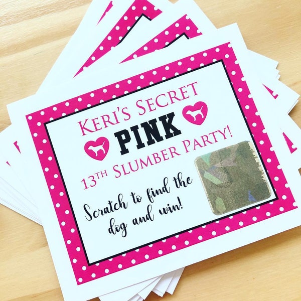 Scratch off Ticket - Etsy
