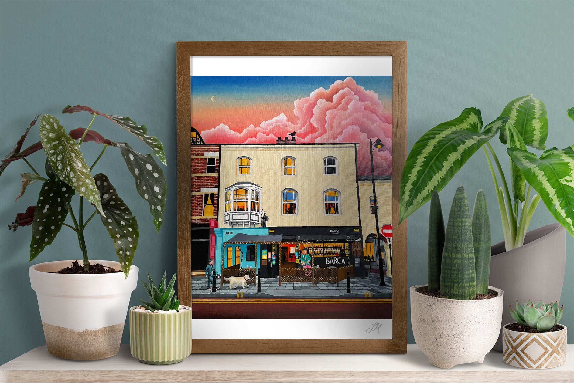 Barca, Tynemouth Print - Etsy UK