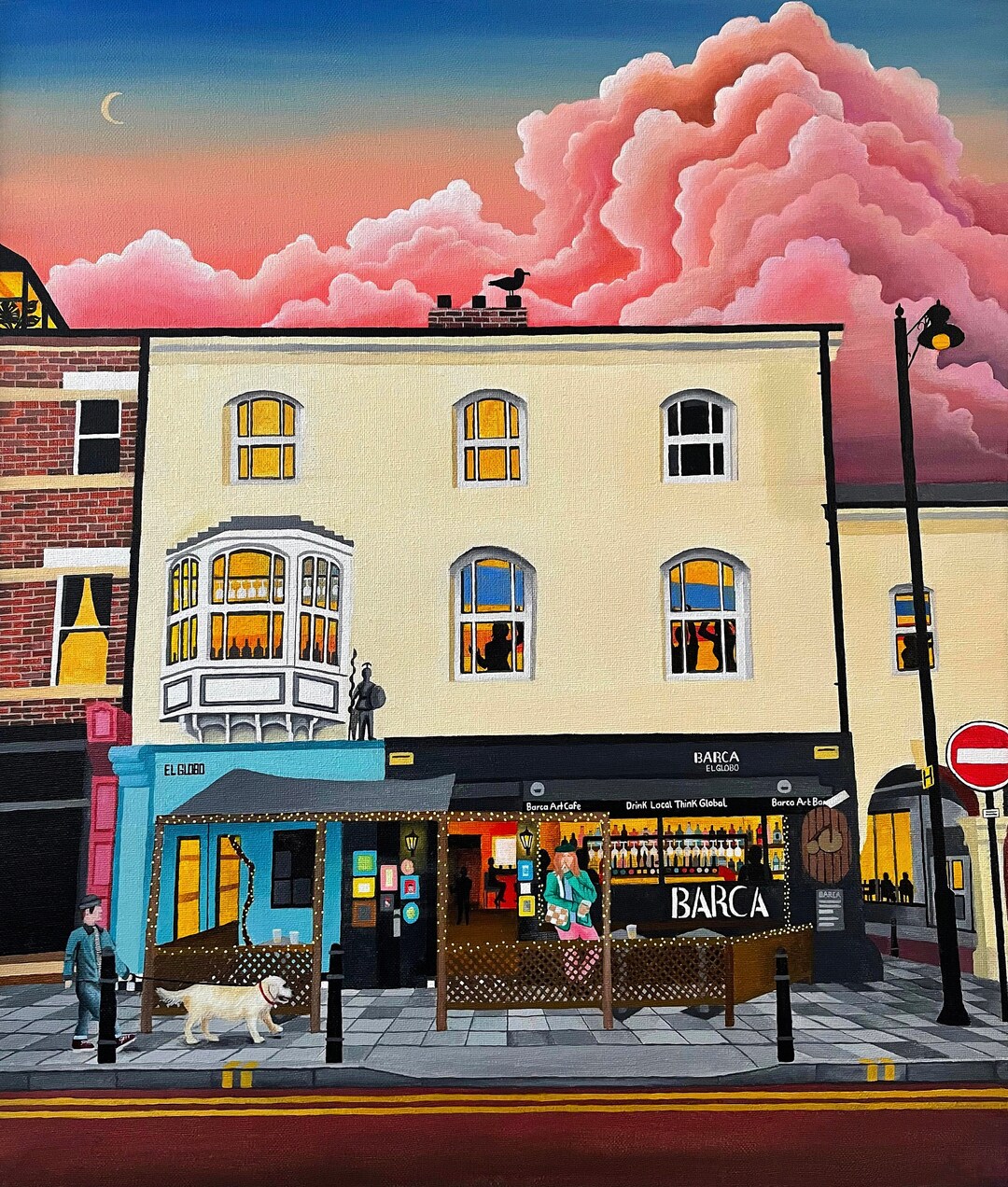 Barca, Tynemouth Print - Etsy