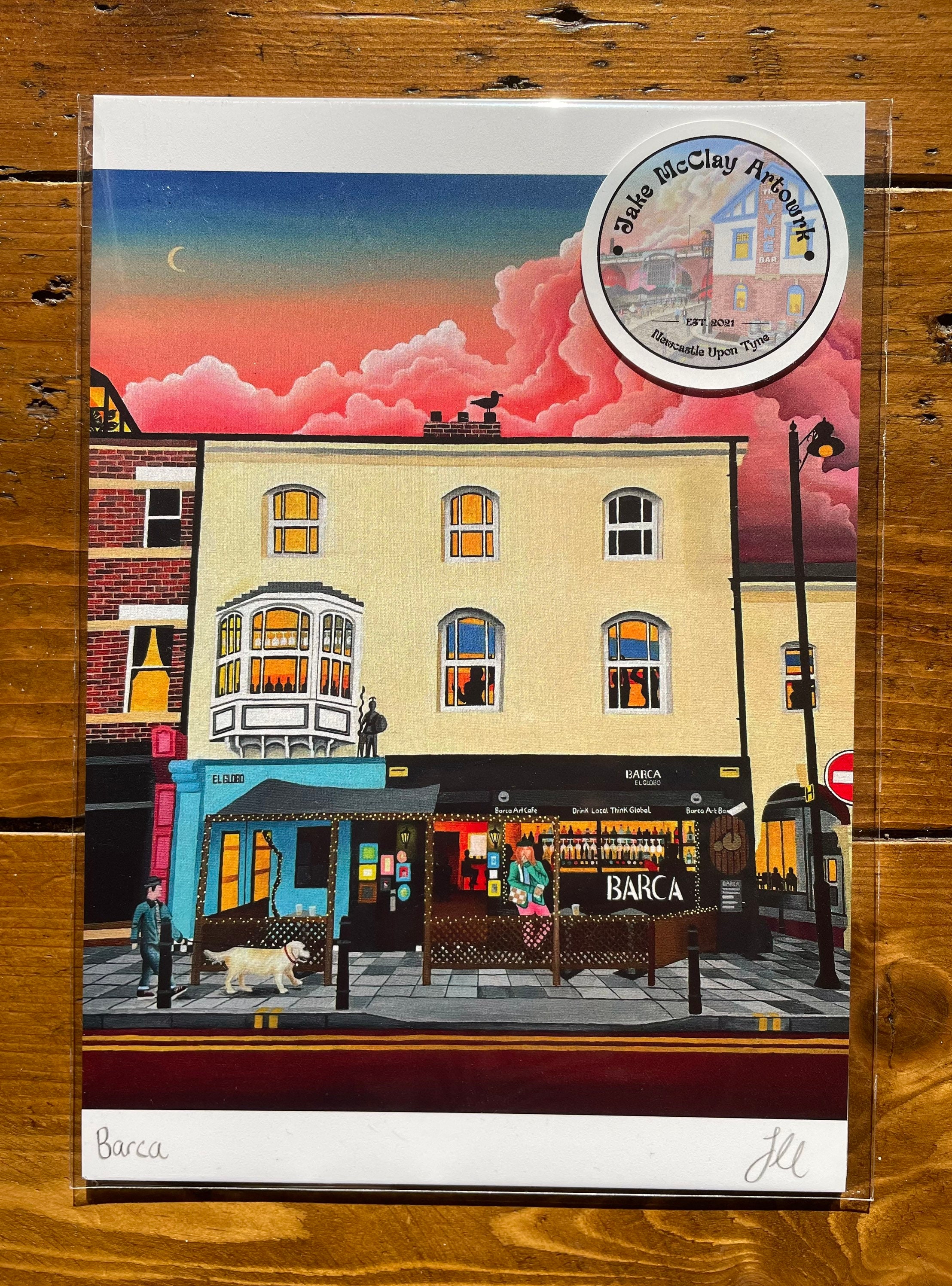 Barca, Tynemouth Print - Etsy UK