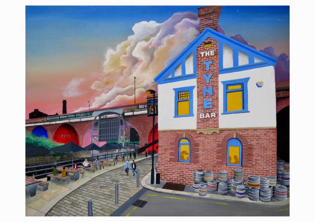 The Tyne Bar, Ouseburn, Newcastle - Etsy UK