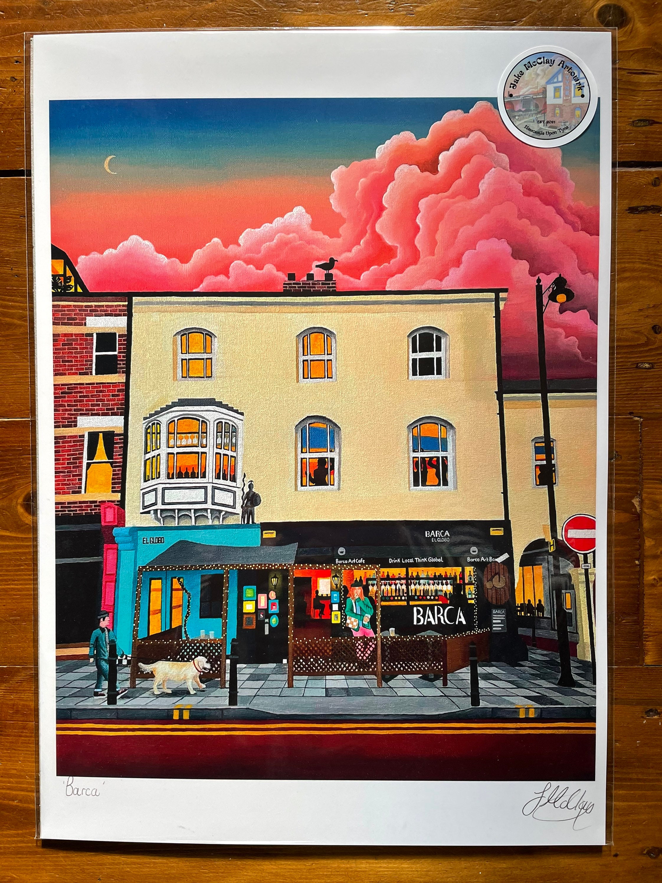 Barca, Tynemouth Print - Etsy UK