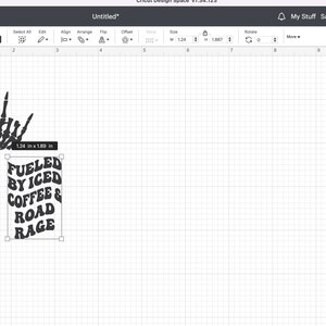 Fueled by Iced Coffee & Road Rage SVG | PNG | DXF | Retro Motel ...