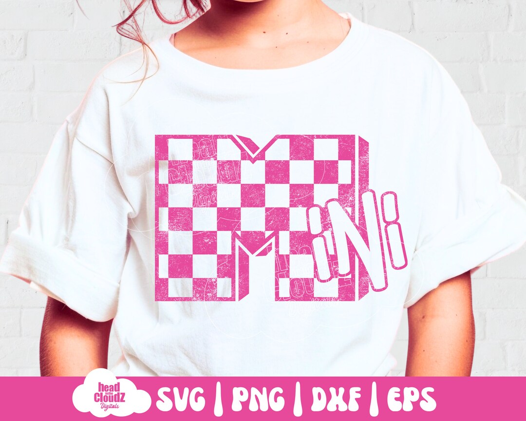 Mini Checkered SVG PNG Mom and Mini Svg Checkered Svg Checker Svg Kids ...