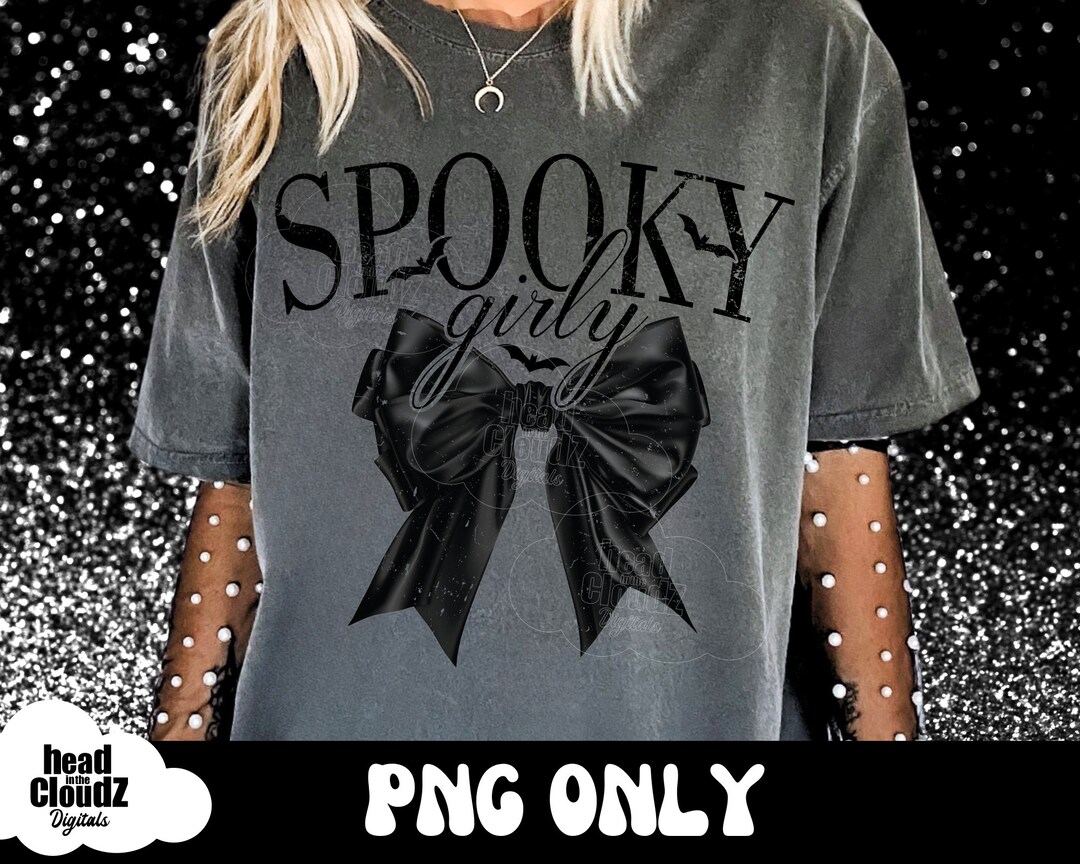 Spooky Girly Png Halloween Png Spooky Vibes Png Halloween Coquette Png ...