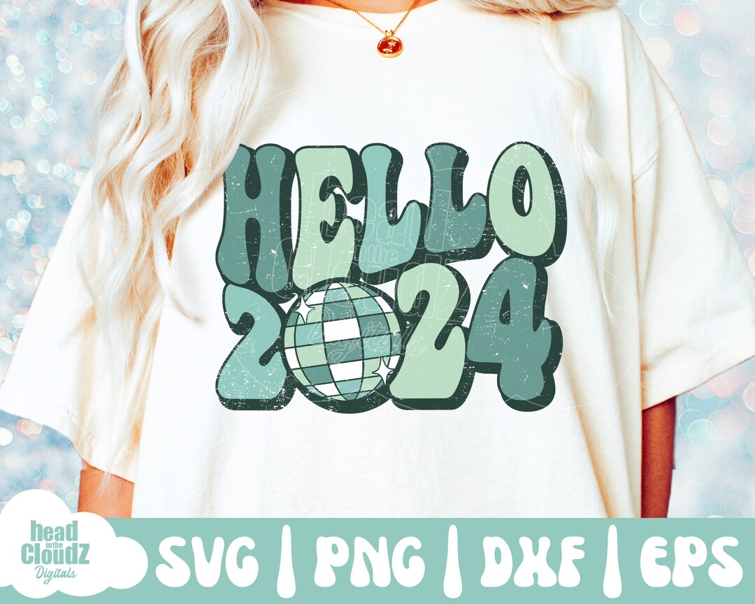 Hello 2024 SVG Hello 2024 PNG New Year 2024 Svg New Year - Etsy Canada