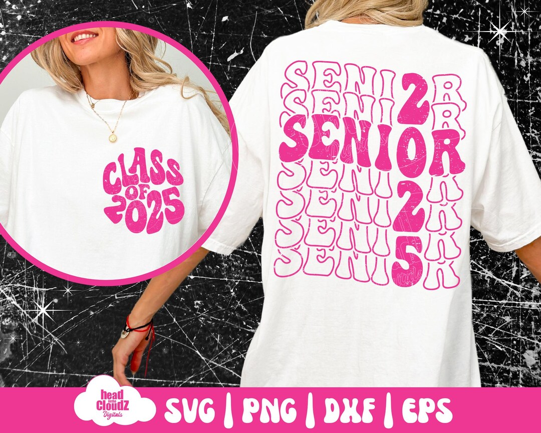 Senior 2025 PNG | SVG | Class of 25 | Class of 2025 | Grad 2025 ...