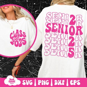 Senior 2025 PNG | SVG | Class of 25 | Class of 2025 | Grad 2025 ...