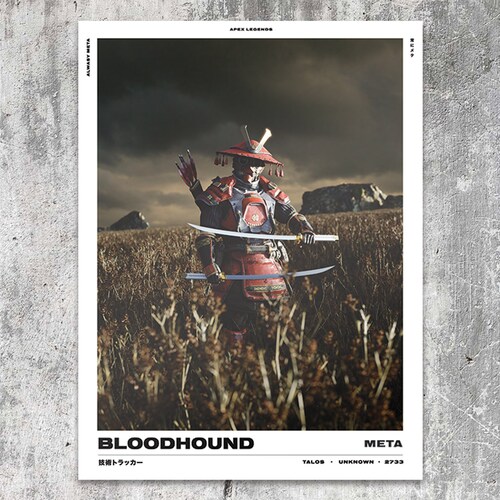 Wraith Apex Legends Samurai Poster Wraith Samurai Apex - Etsy