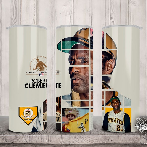 Roberto Clemente Svg - Etsy