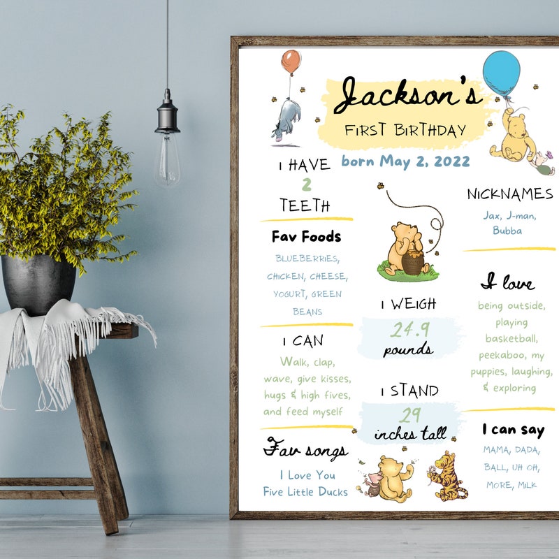 Classic Pooh Party - Etsy