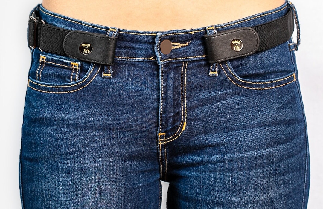 Unisex Elastic No Buckle Belt, Adjustable Comfort Stretch Belt - Etsy
