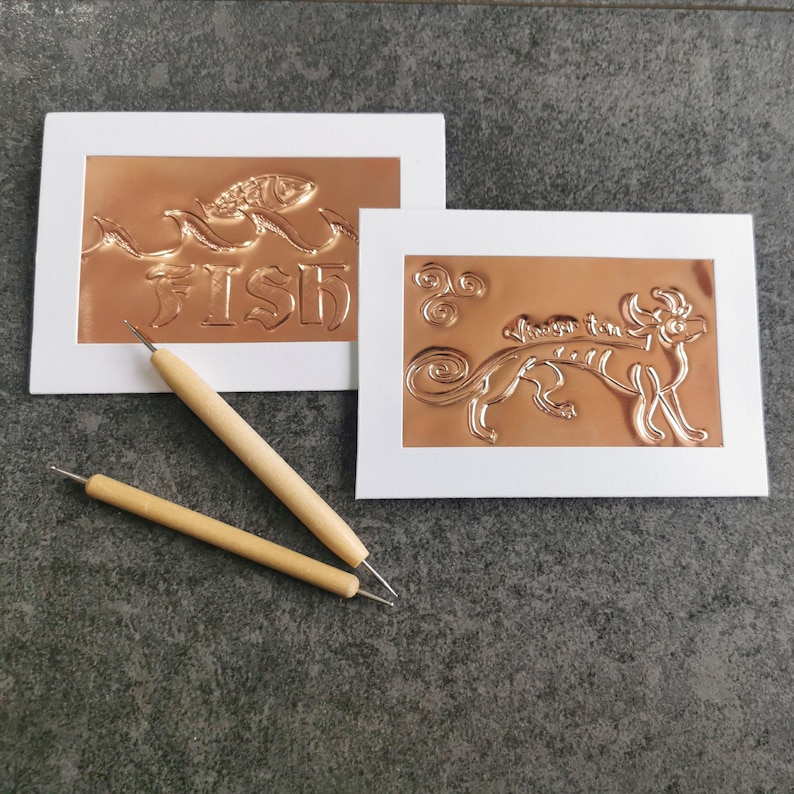 Copper Embossing Kit - Etsy UK