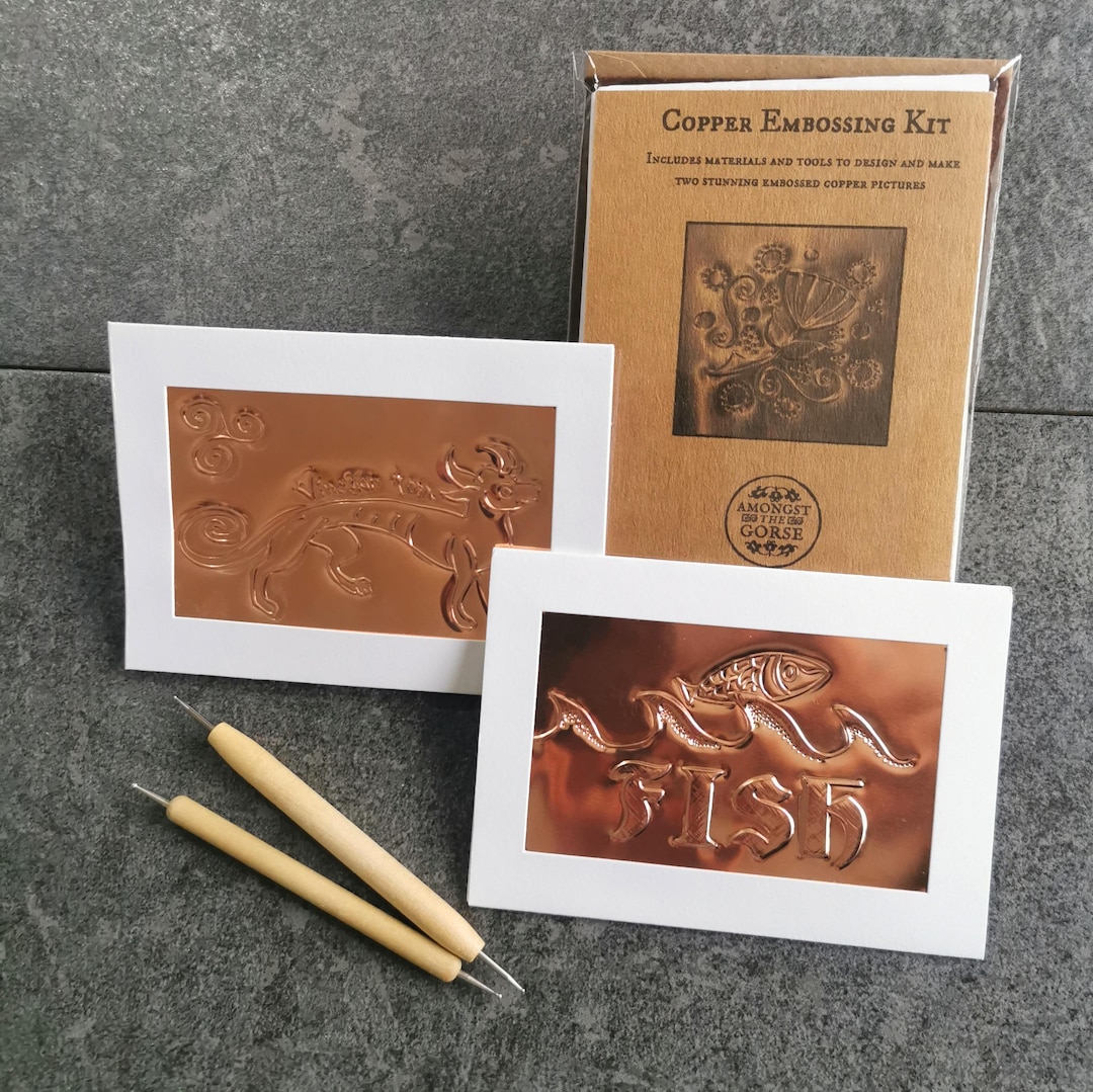 Copper Embossing Kit - Etsy UK