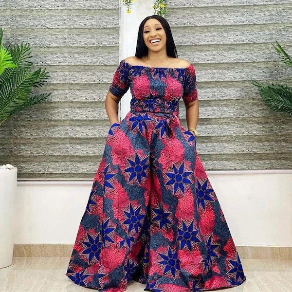 Ankara Jumpsuit - Etsy